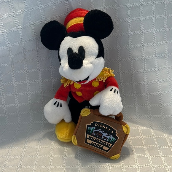 Disney | Toys | Disney Wilderness Lodge Resort Bell Hop Mickey | Poshmark